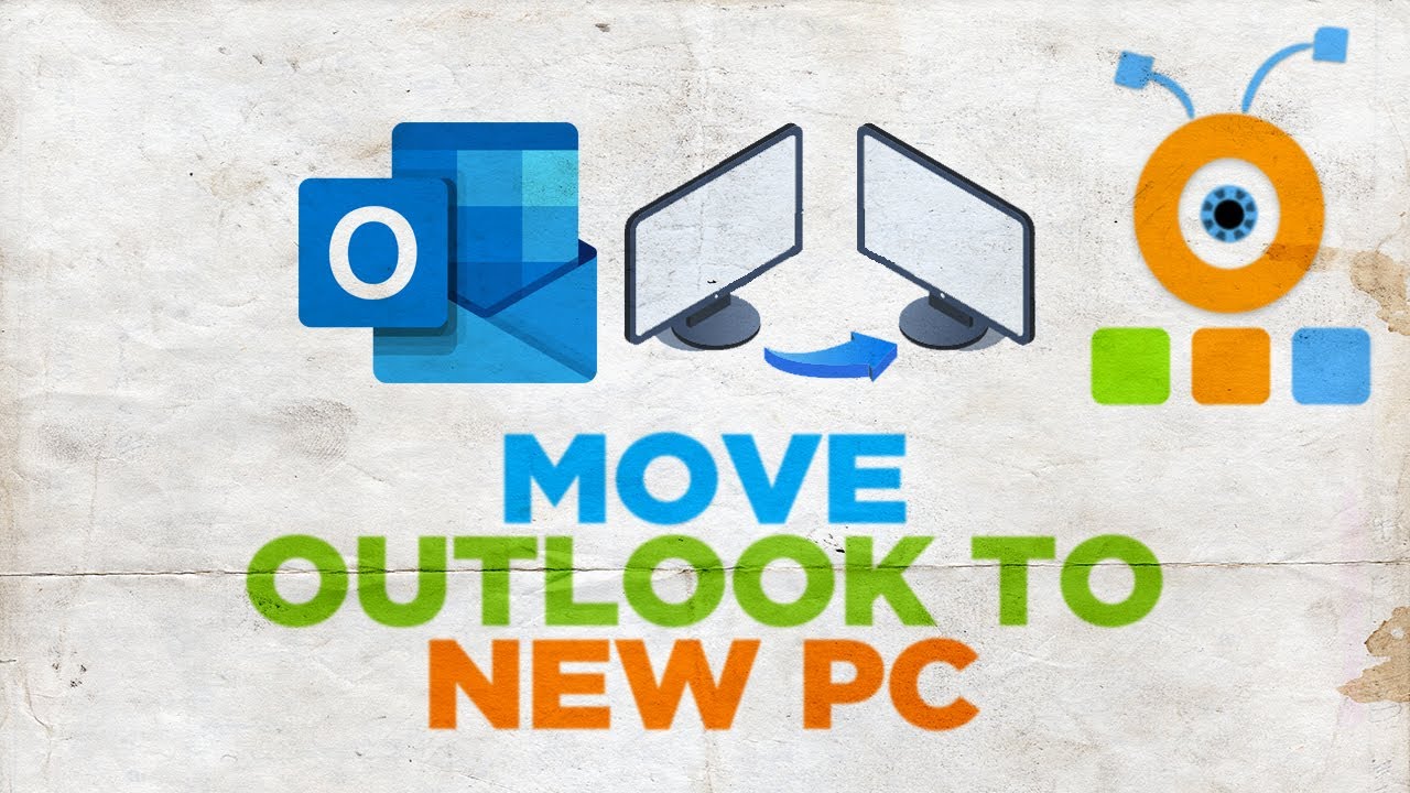 How to Move Outlook to a New PC - YouTube