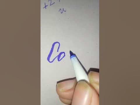 How To write CAN name in cursive writing.How to do calligraphy and ...