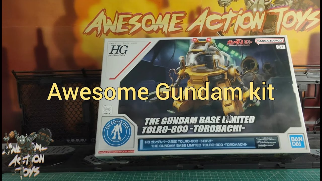 Fantastic simple Gundam kit. Gundam Base Limited Tolro-800 - Torohachi ...