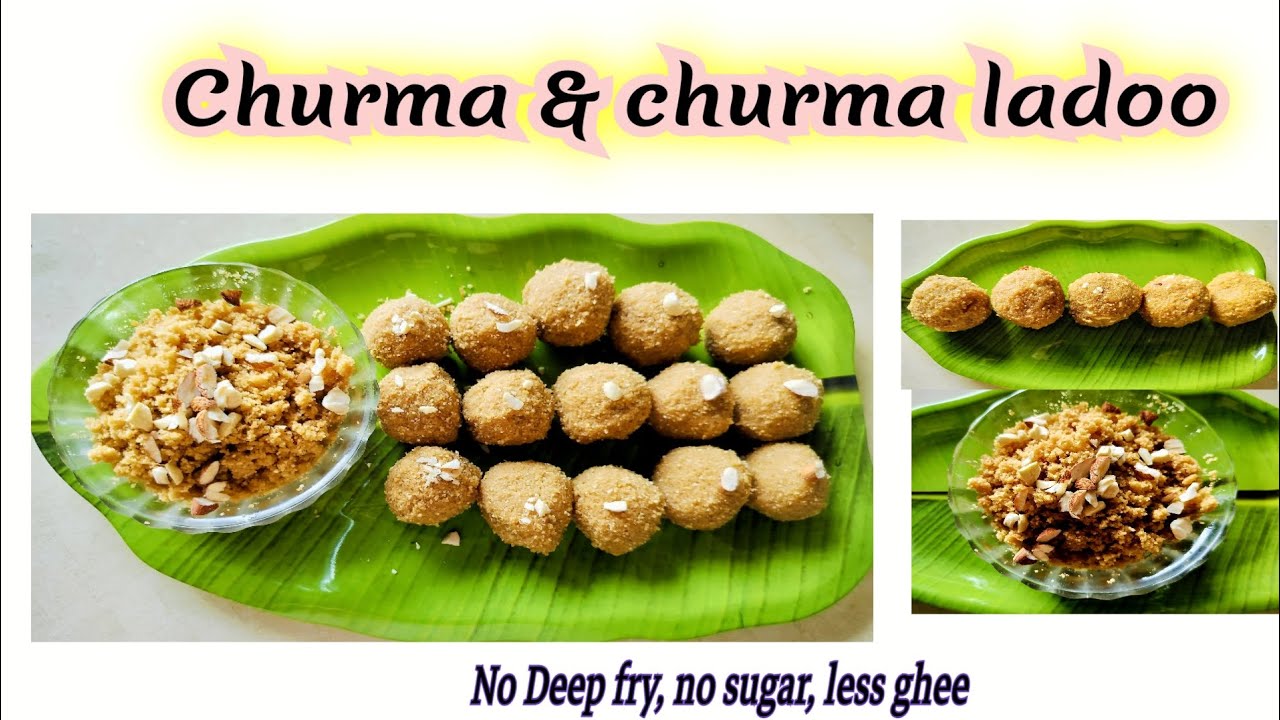 churma recipe l churma ladoo recipe l 16 somvar Prasad recipe l सोळा ...