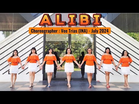 ALIBI || Line Dance || Demo by Astri & Dreams LD Class - YouTube