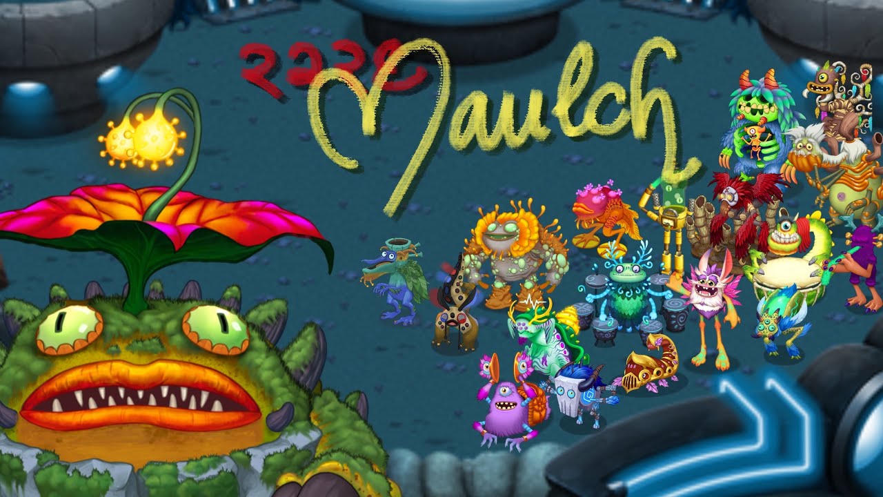 Evolving RARE MAULCH on wublinz island | my singing monsters | - YouTube