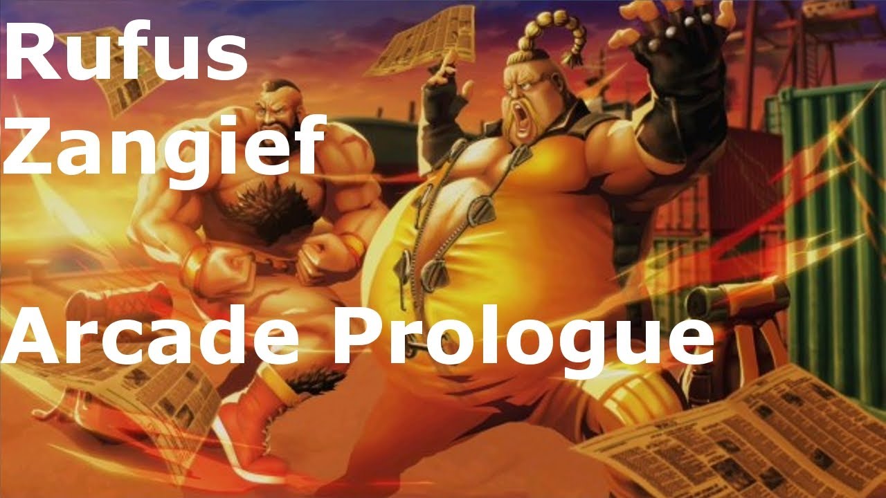 Street Fighter X Tekken: Rufus and Zangief - Arcade Prologue - YouTube