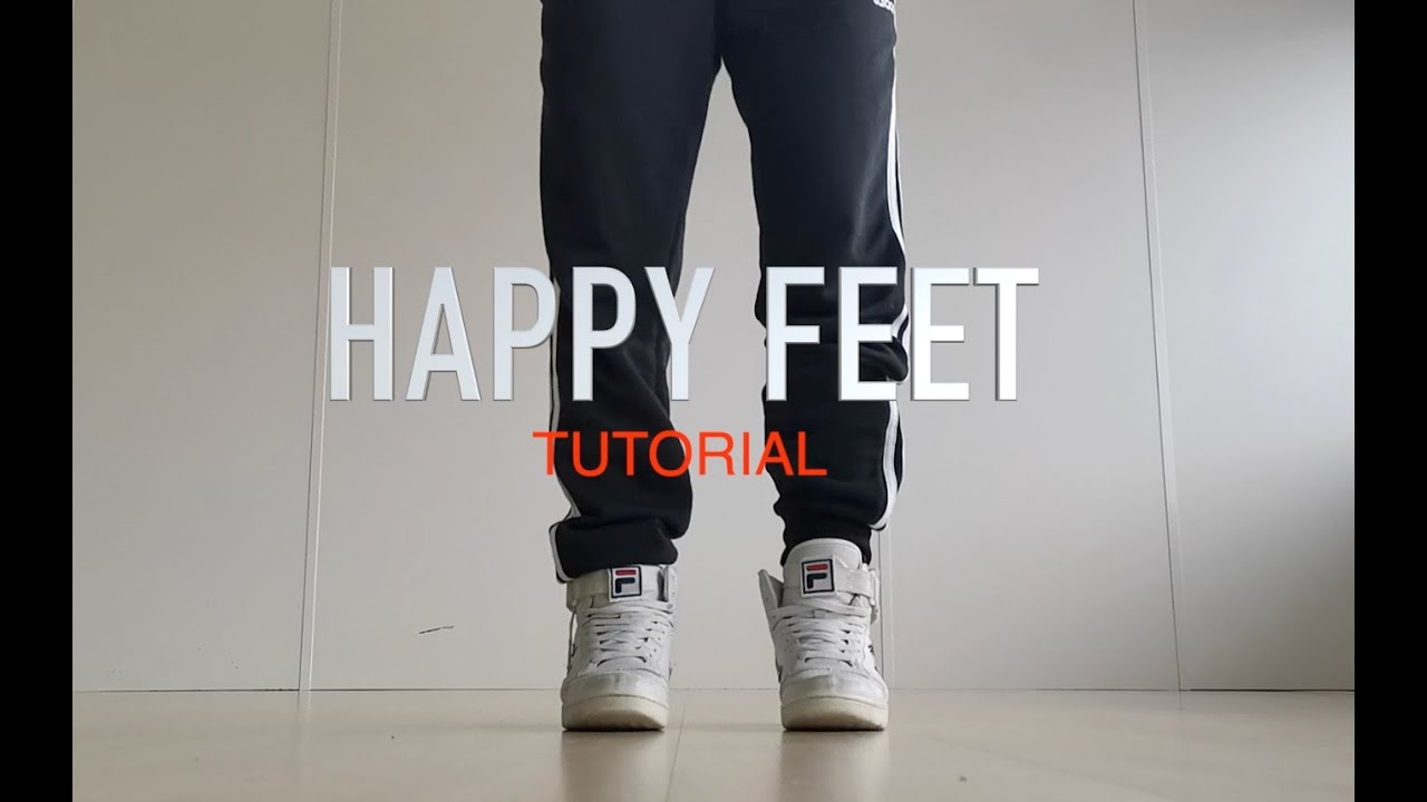 happy feet tutorial - YouTube