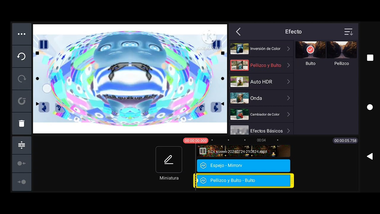 How to make deaf major and devil blast on kinemaster - YouTube