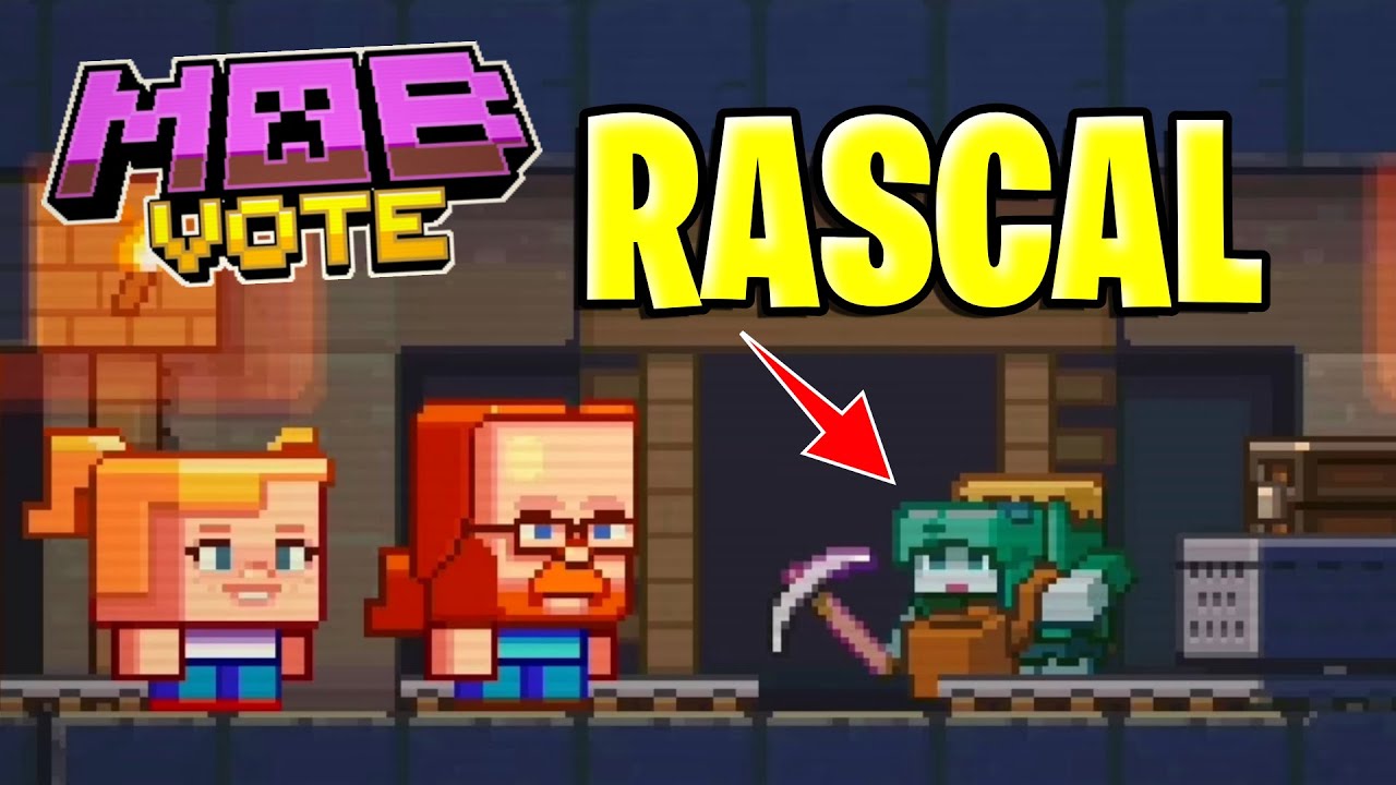 Minecraft 1.20 - Rascal e Nova Bolsa? MOB VOTE 2022 | Minecraft Live ...