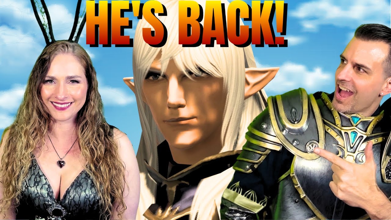 Estinien is BACK?! Final Fantasy XIV: Storrmblood Reaction! - YouTube