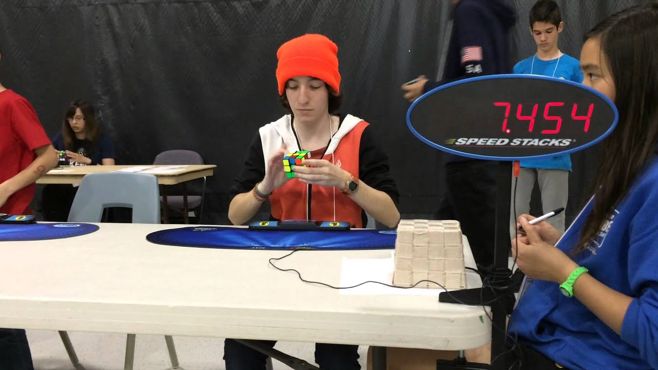 Laura Plourde 14.57 3x3 single NCR2015 - YouTube