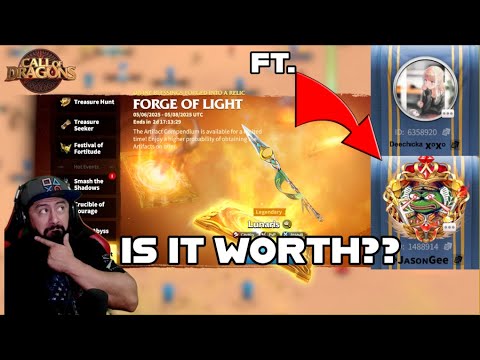 LUNARIS FORGE OF LIGHT! CALL OF DRAGONS! - YouTube