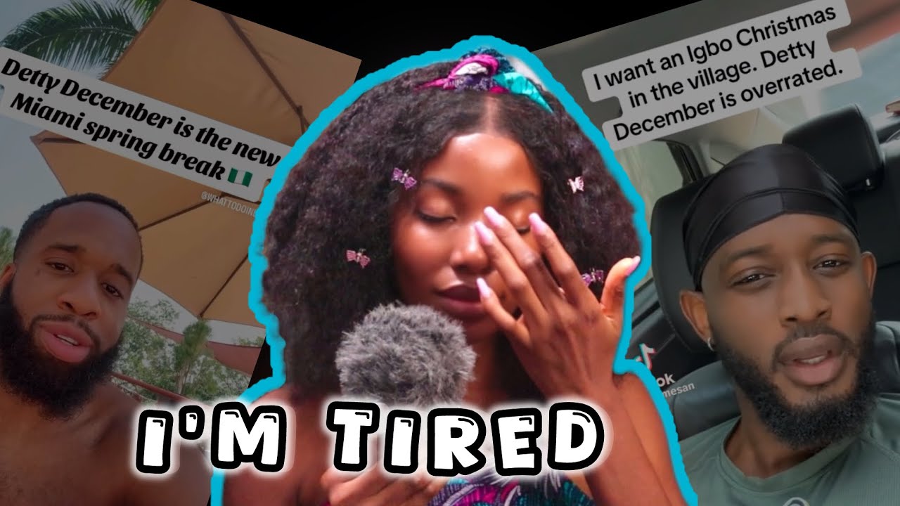 Detty December is now a skewed concept | Not fun anymore - YouTube