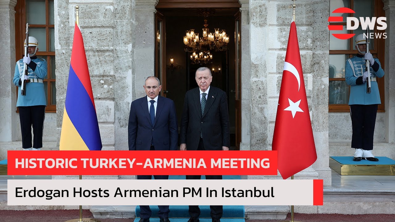 Turkey-Armenia Hold Rare Talks | Border Reopening Hopes | Erdogan Hosts ...