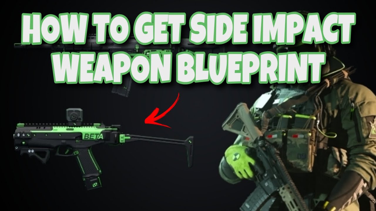 How To Get “Side Impact” Weapon Blueprint in MW2 Beta - YouTube