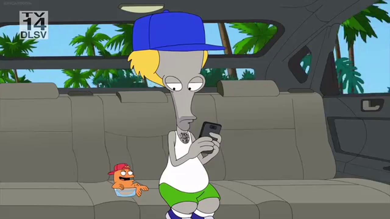 American Dad - Klaus and Roger travel to Tampa FL - YouTube