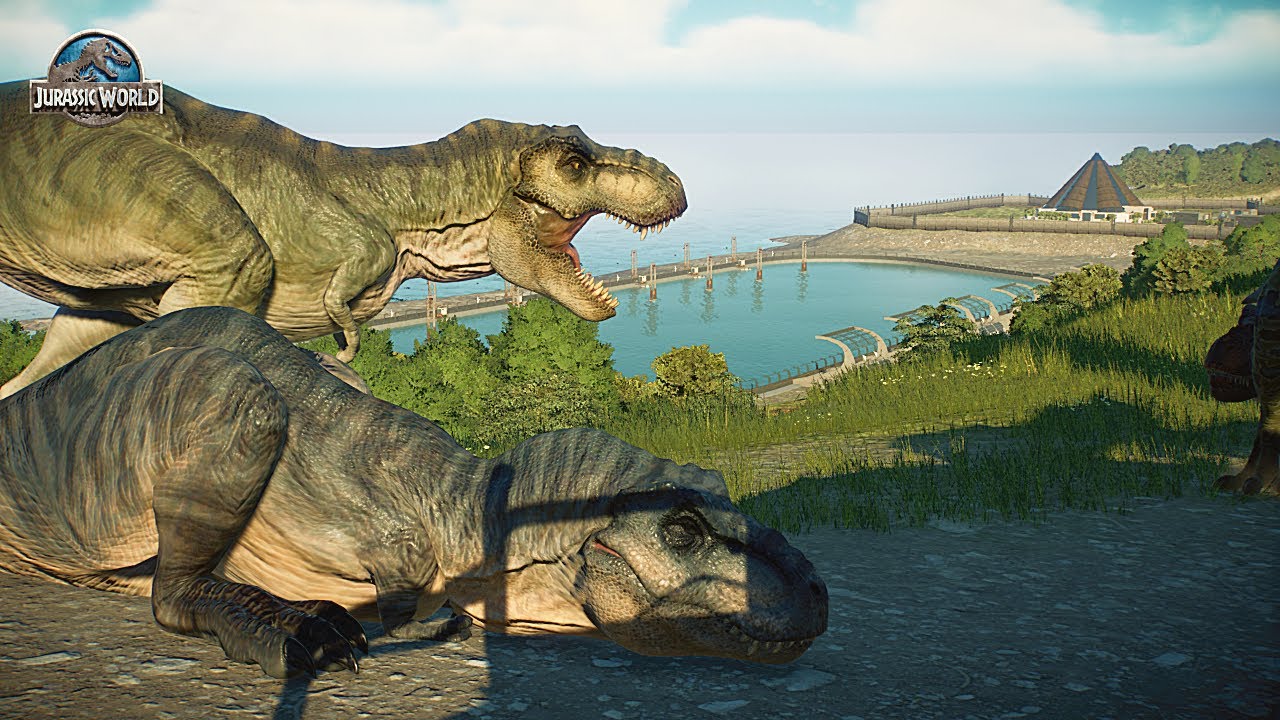 JURASSIC WORLD EVOLUTION 2 - SANDBOX PARK - GERMANY WITH CARNIVORES ...