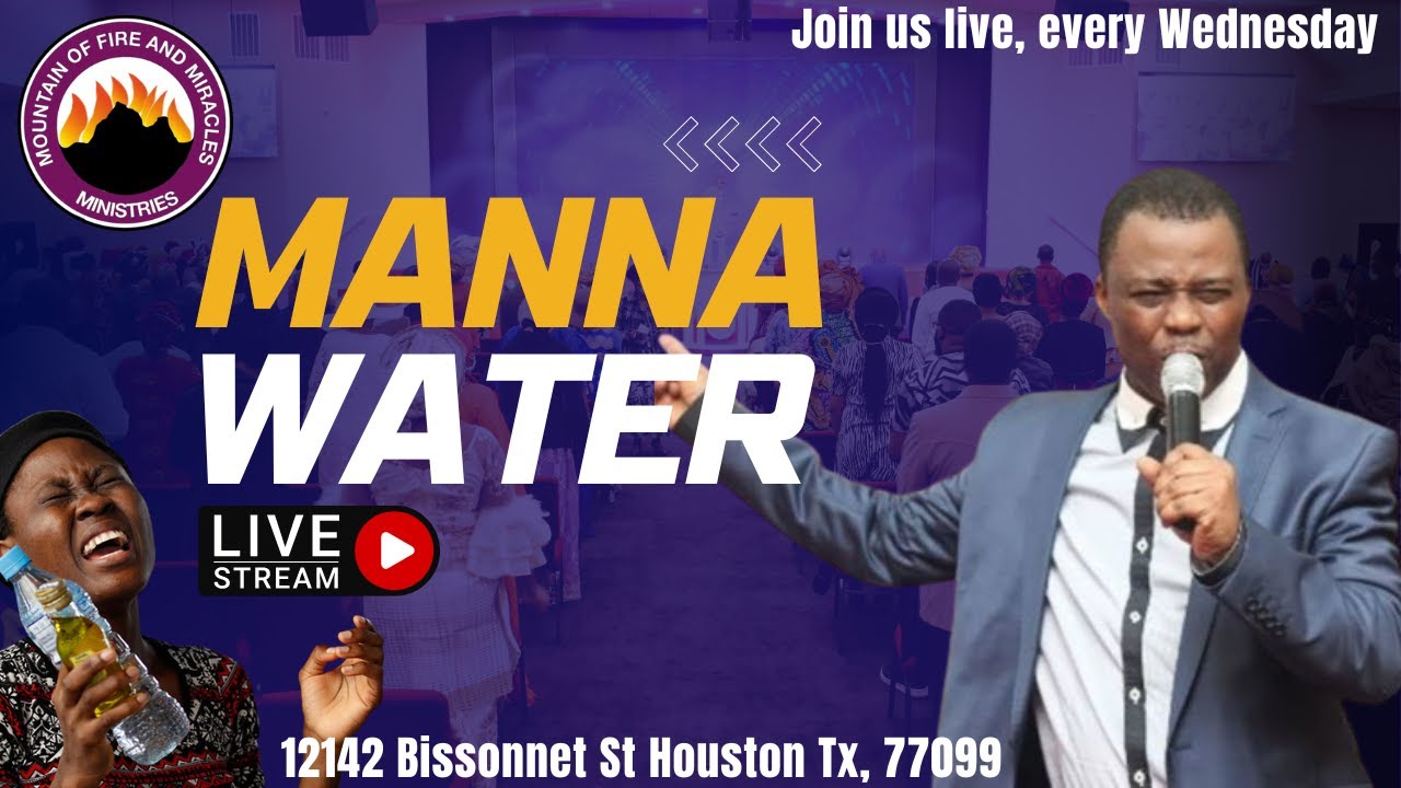 MANNA WATER SERVICE | MFM USA Region 4 Rehoboth Center - YouTube