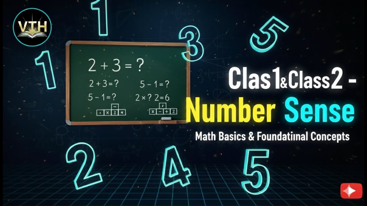Class 1 Maths: Number Sense – Lesson 1 & 2 - YouTube