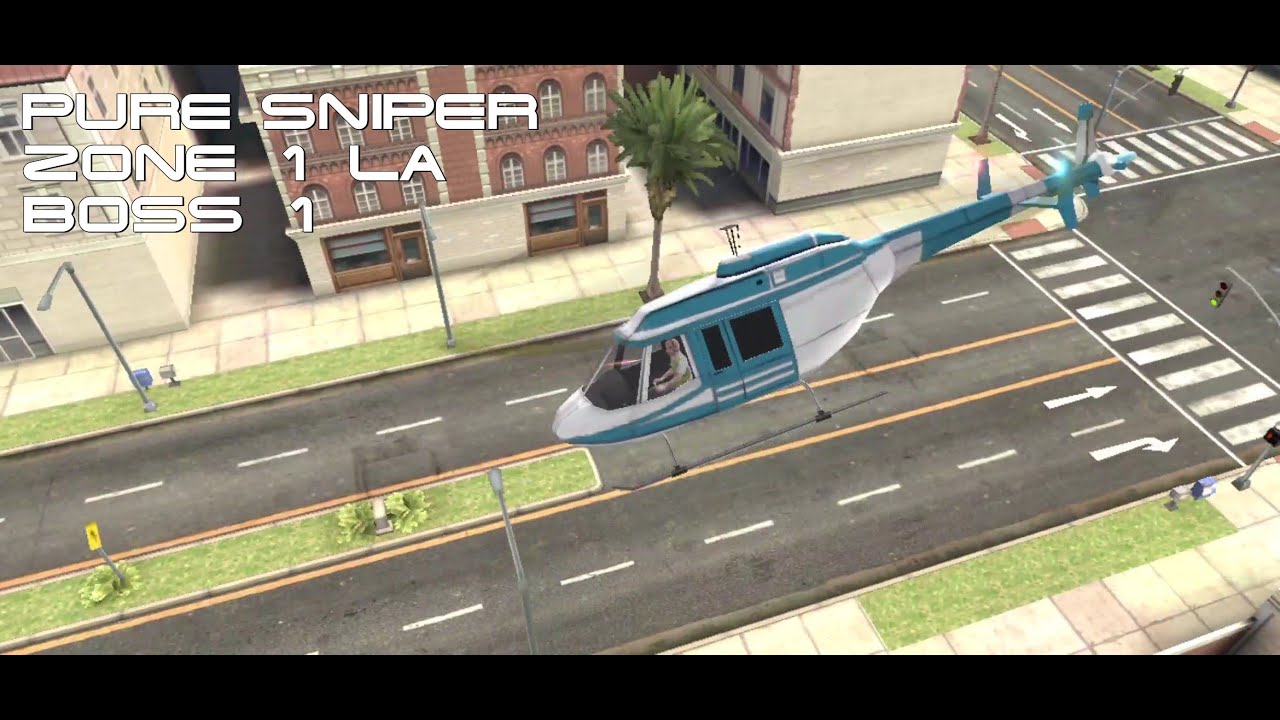 Pure Sniper - Zone 1 LA - Boss 1 - YouTube