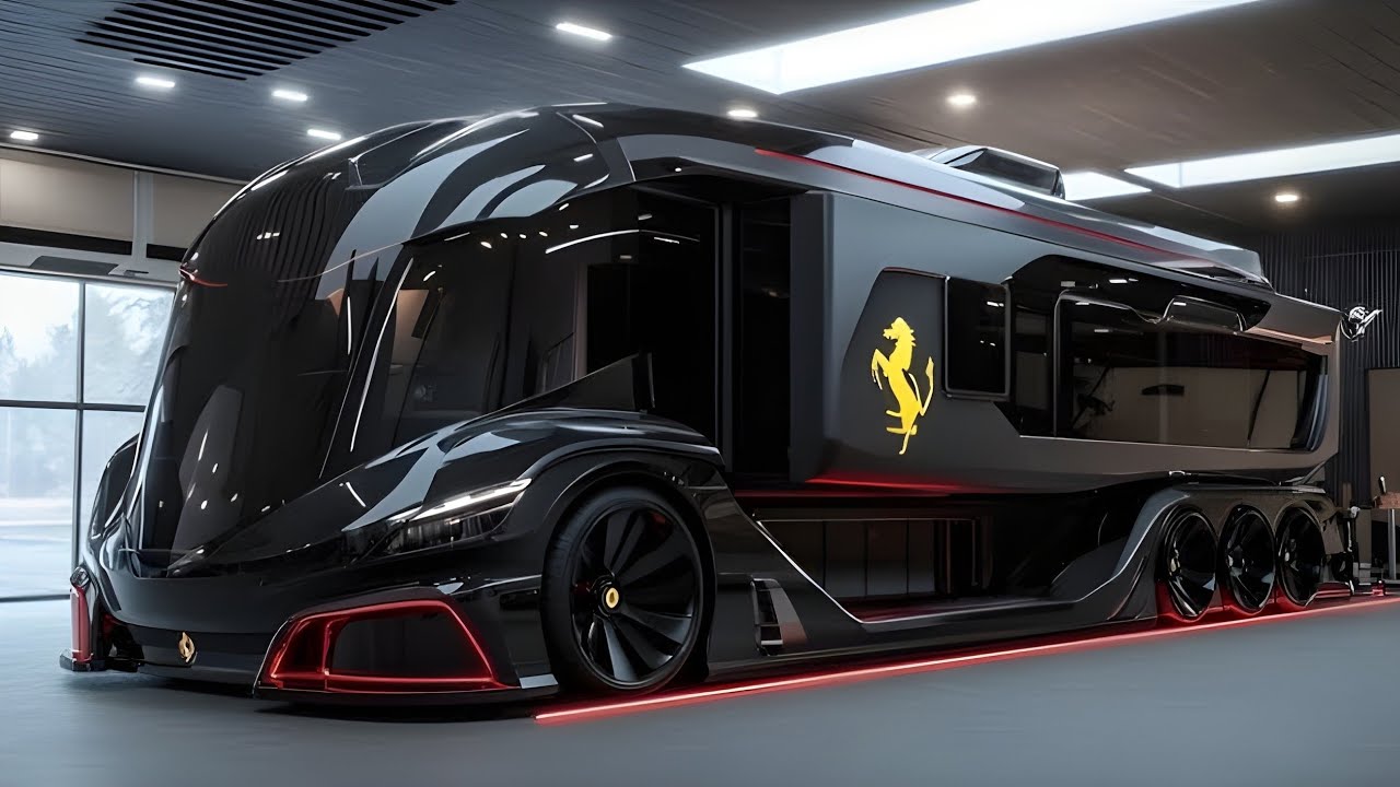 🚐🇰🇷 2026 Ferrari Motorhome RV Review — 슈퍼카 감성의 초호화 럭셔리 캠핑카 공개! - YouTube