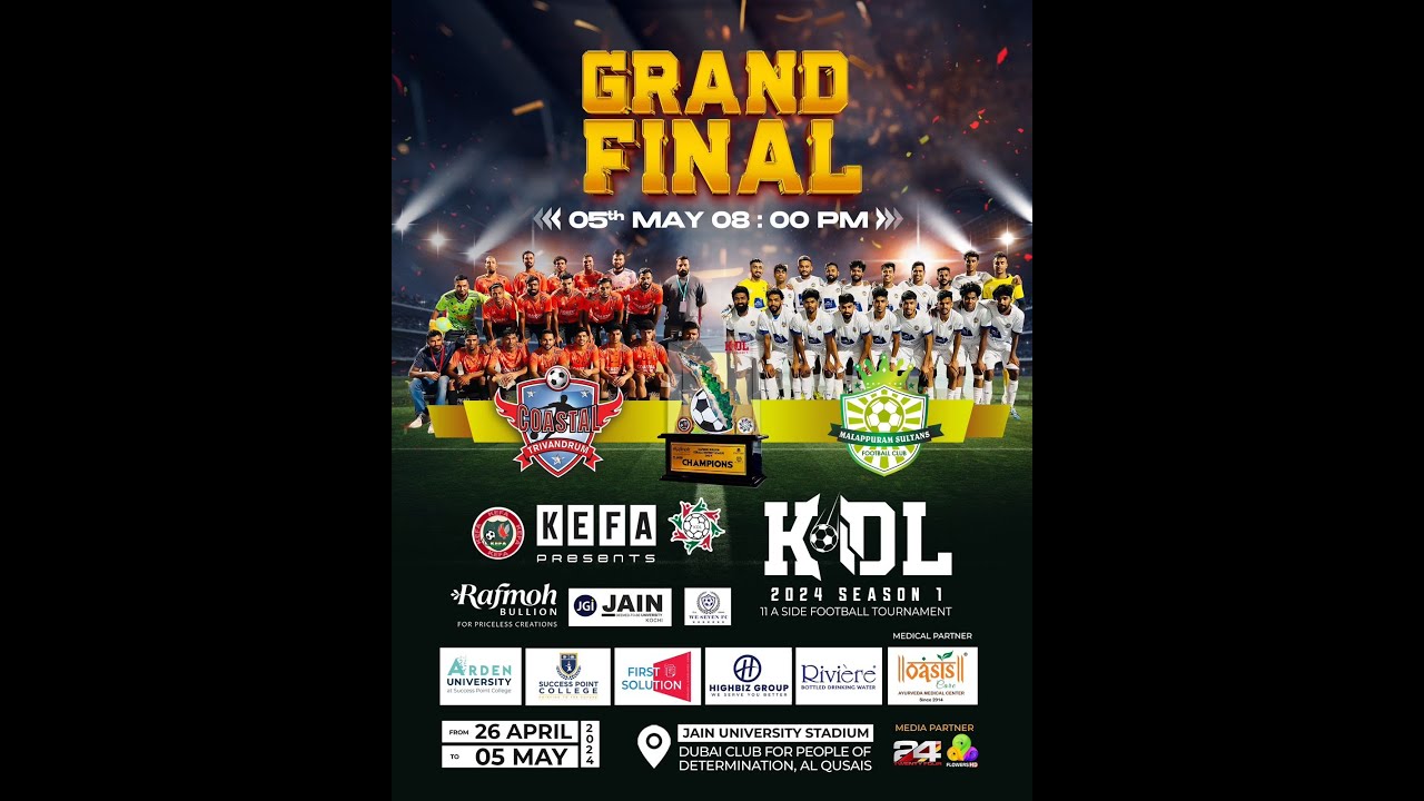 GRAND FINAL # KEFA DISTRICT LEAGUE 2024 - YouTube