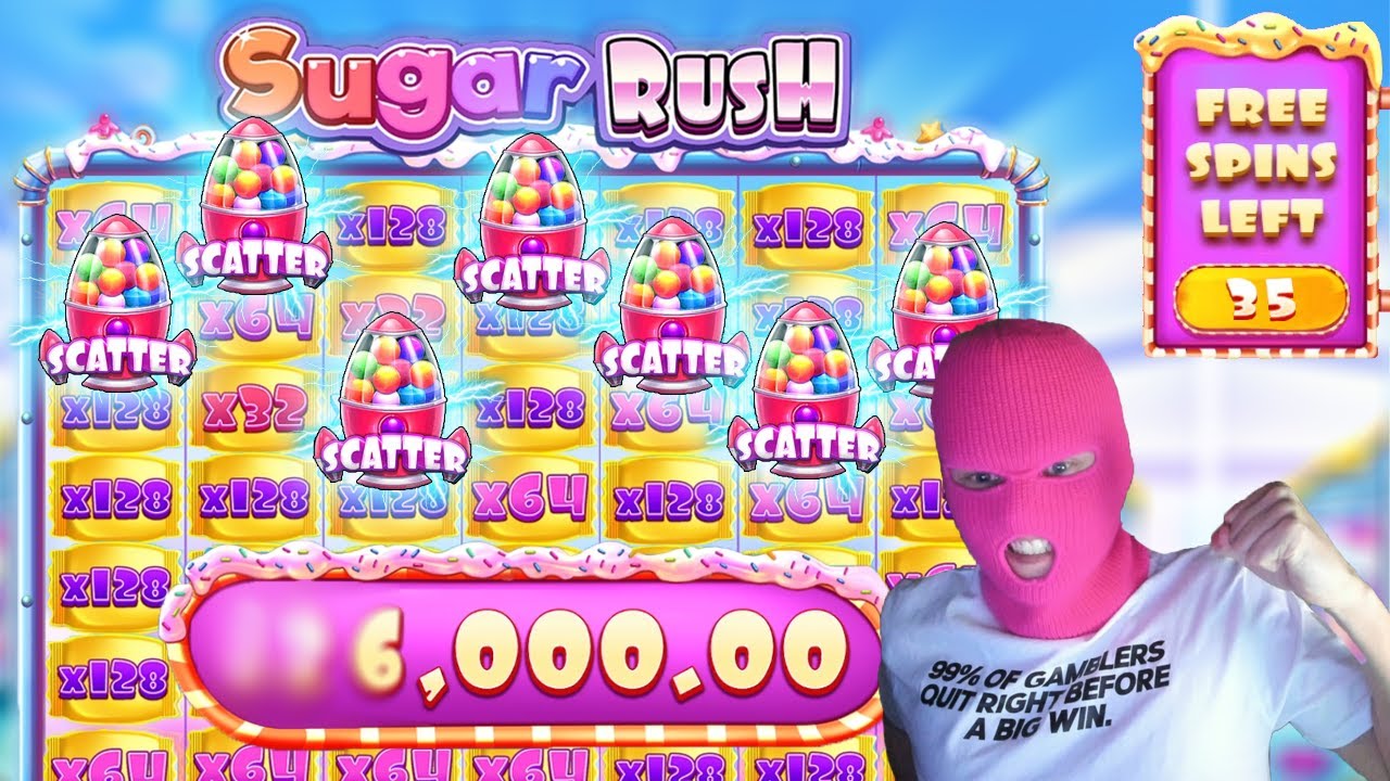 30+ SPINS ON A MASSIVE SUGAR RUSH BUY! (INSANE WIN) - YouTube