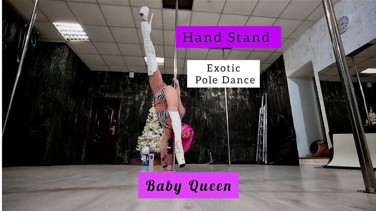 Exotic Pole Dance by Baby Queen - lessons - YouTube