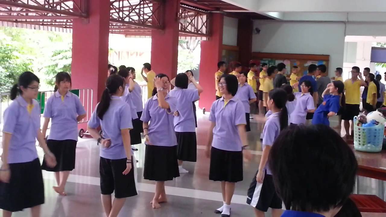 MWITS Violet Cheer leader team first time practice - YouTube