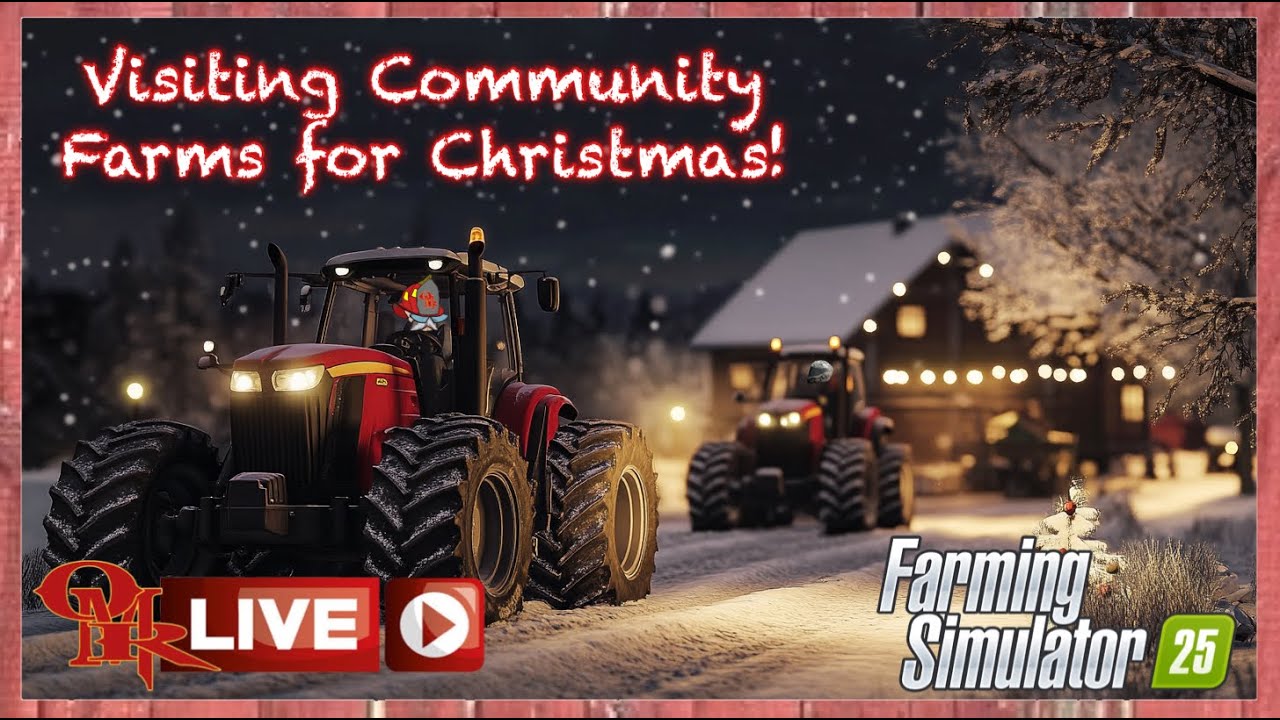 🏮OMR LIVE!🏮 | Farming Simulator 25 |Multiplayer Sunday lives On! - YouTube