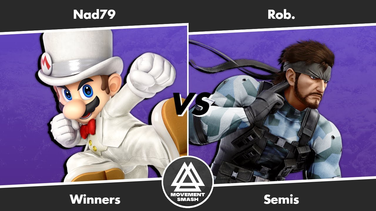 Movement Smash # 234: Nad79 (Mario) vs Rob. (Snake) - YouTube