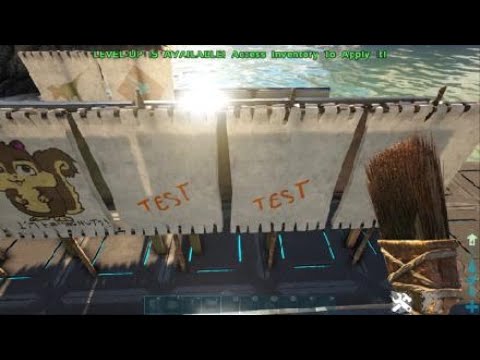 ARK save and upload flag designs - YouTube