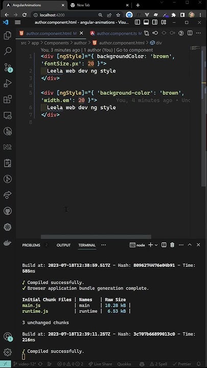 Another Form Of Syntax For Unit Styles With Ngstyle In Angular