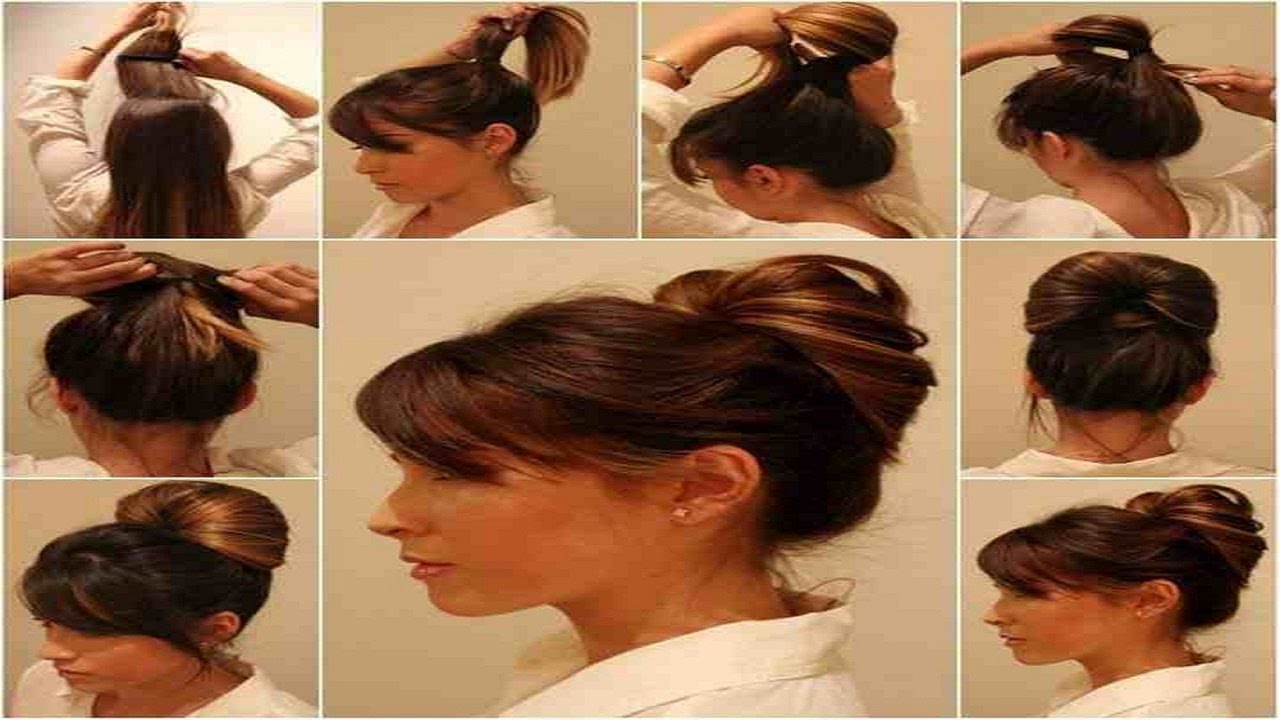 Easy Roman Hair Style Two Minute Tutorials - YouTube