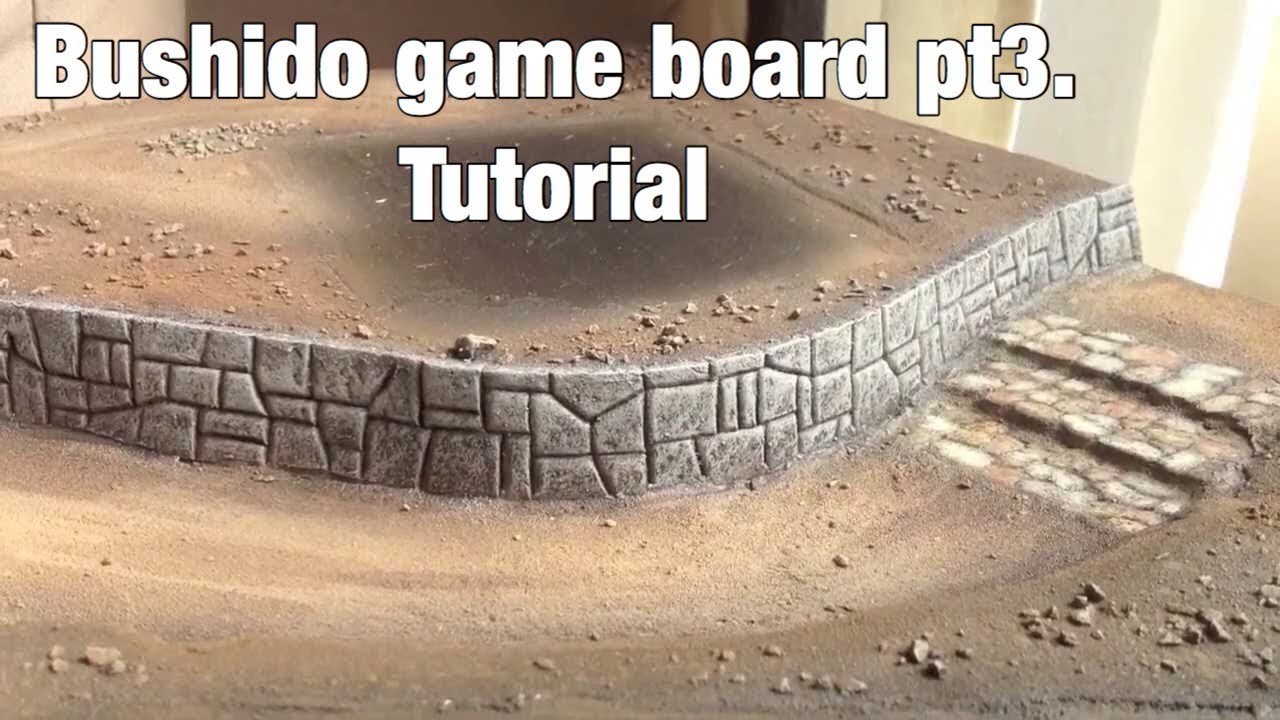 "Bushido" game board pt3 - YouTube