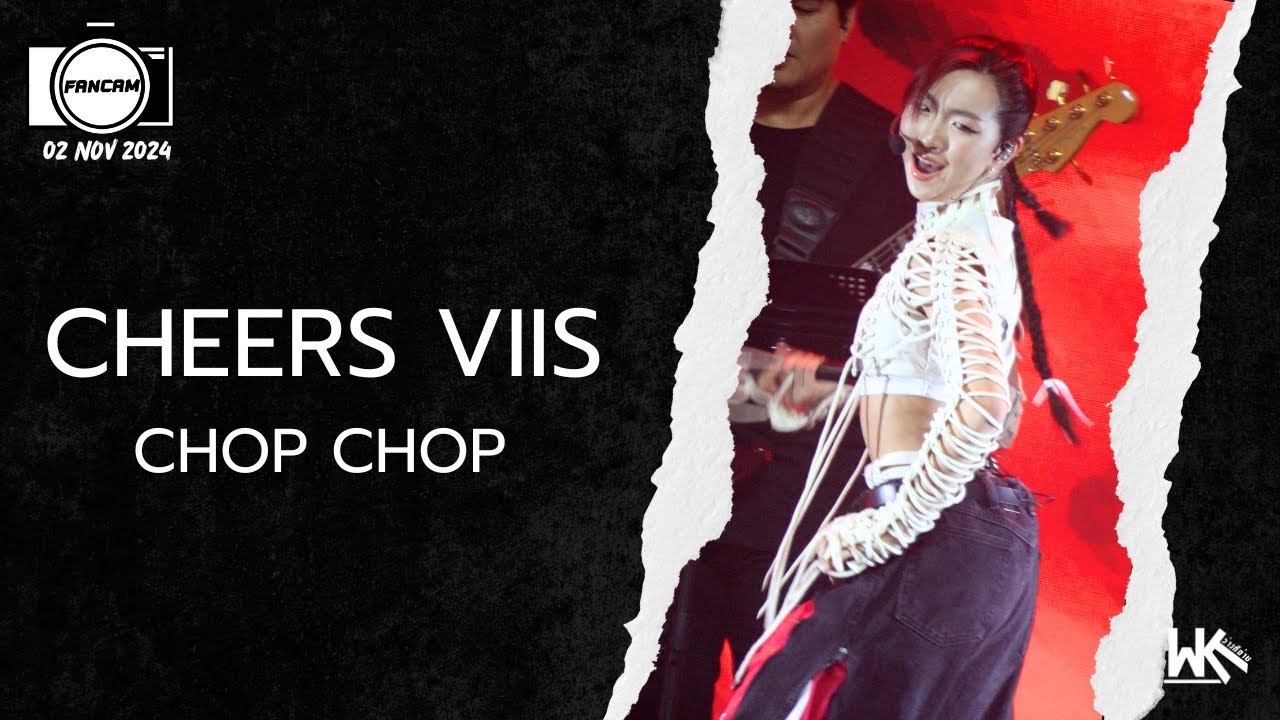 FANCAM CHEERS VIIS | CHOP CHOP | Monster Music Festival 2024 | 02 NOV ...