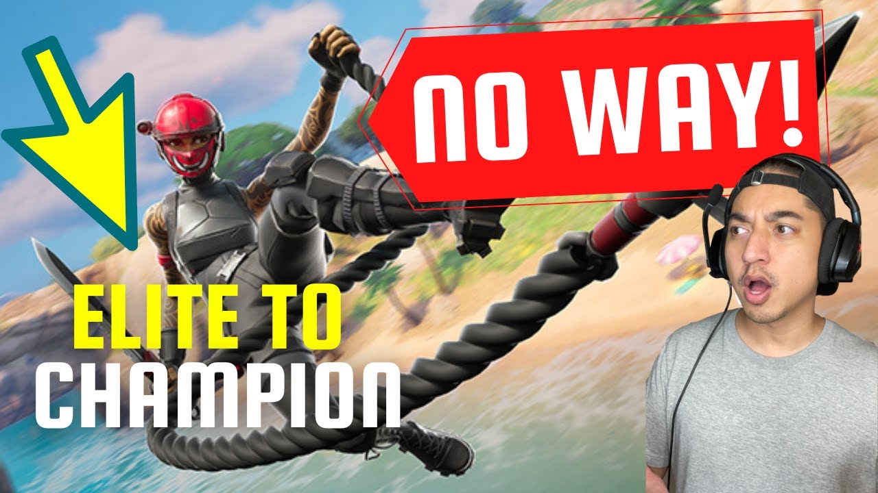 ELITE to CHAMPION Solo Ranked | Fortnite Chapter 5 Season 4 (Sept 2024 ...