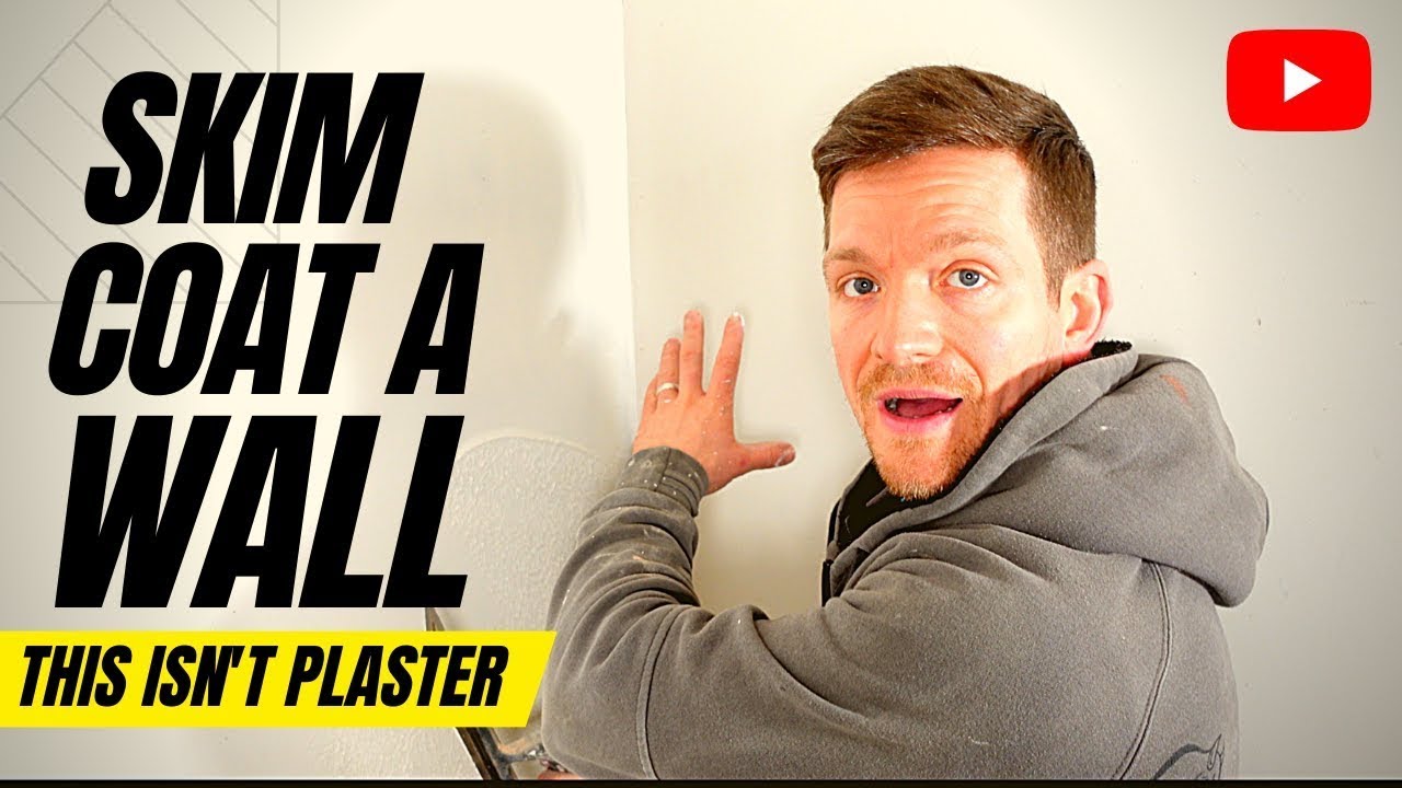 How To Skim Coat A Wall **This ISN'T PLASTER | New Products & Methods ...
