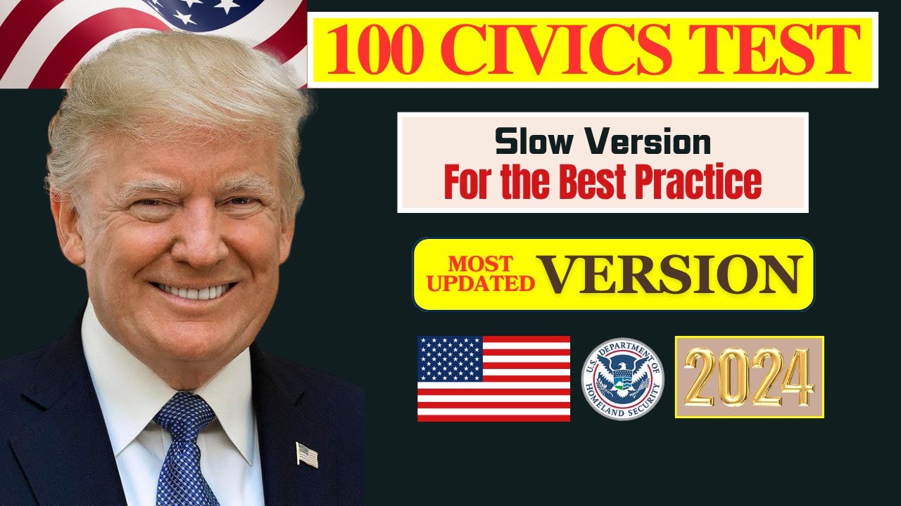2024 Random 100 Civics Questions and Answers: US Citizenship Interview ...