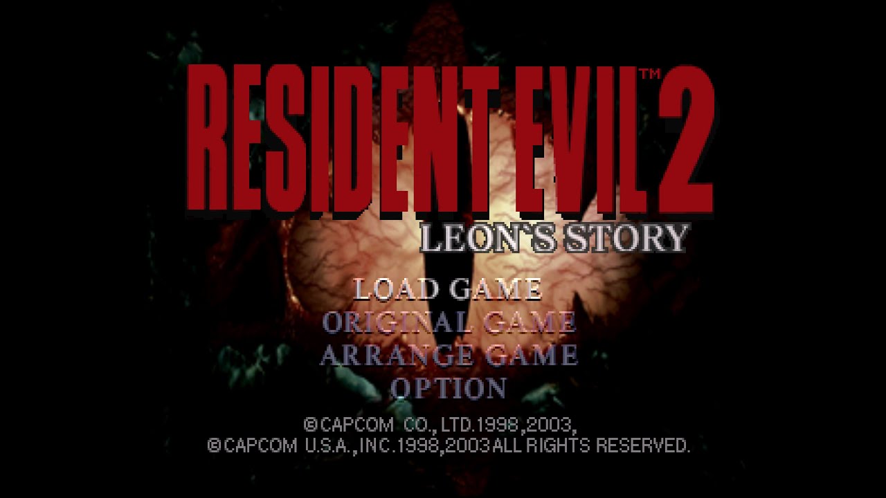 Resident Evil 2 (Capcom, 1998/2003) Leon Scenario A - Nintendo GameCube ...