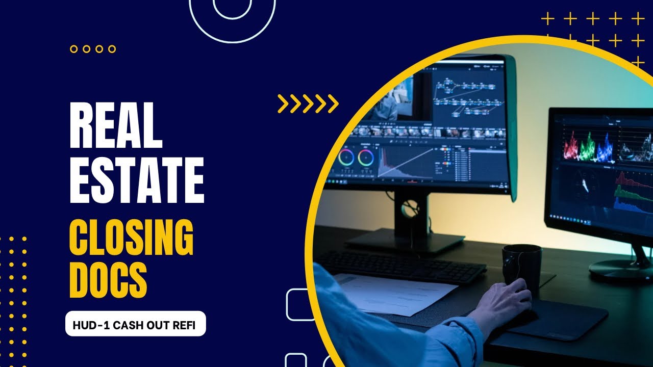 Real Estate Closing Documents Explained - HUD-1 Cash Transaction - YouTube