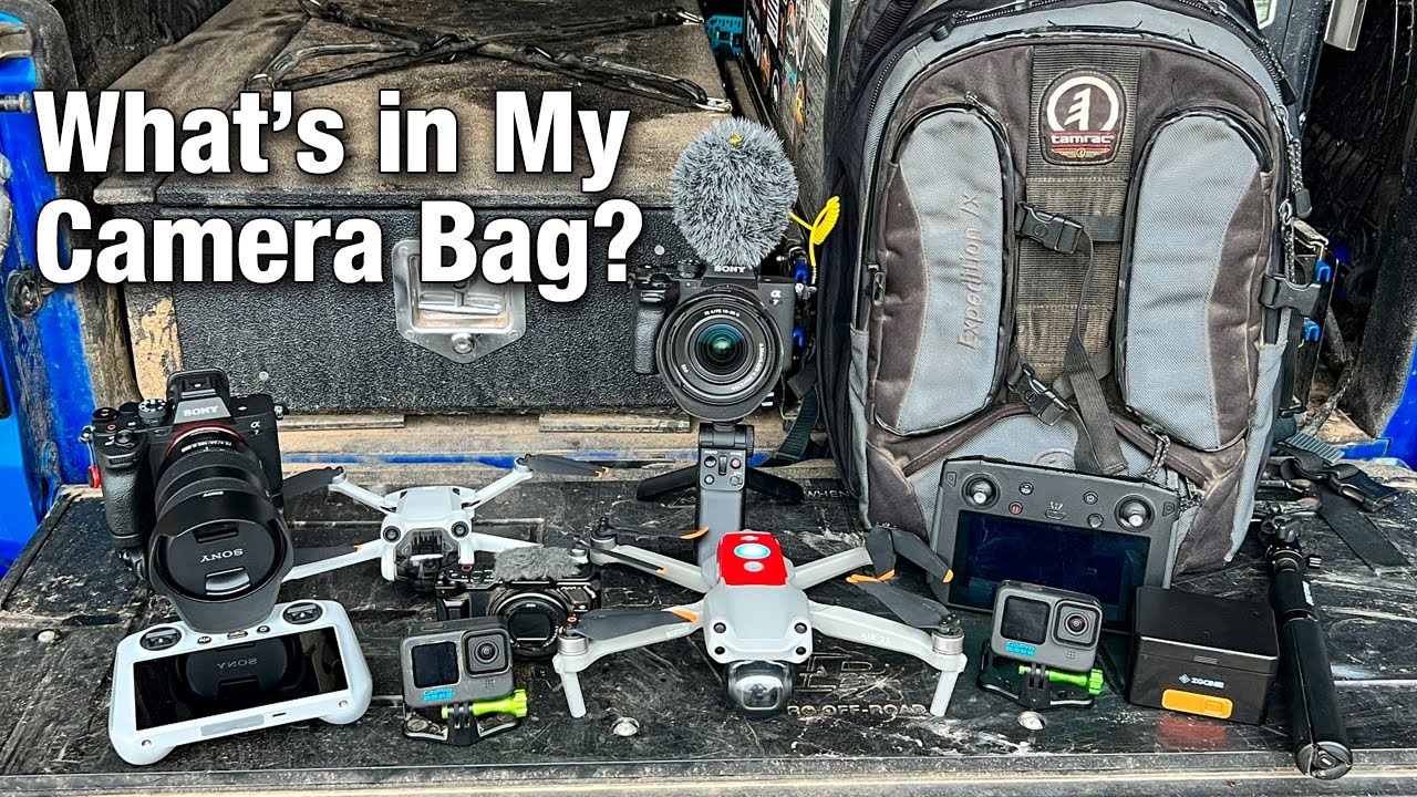 What's In My Camera Bag? How I record my YouTube videos. - YouTube