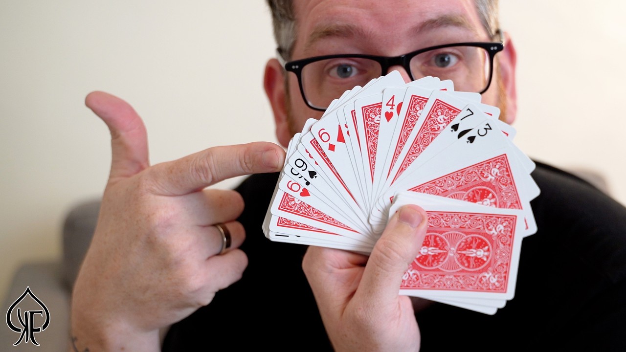 Turn a messy deck to normal behind your back | Easy Stripper Deck Tutorial - YouTube