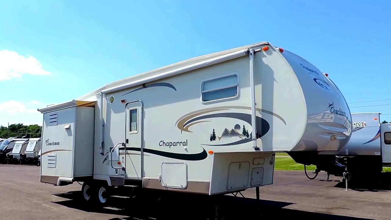 Nice Clean 2003 Coachmen RV Chaparral 295IKS 5th Wheel 2-Slides Rear ...