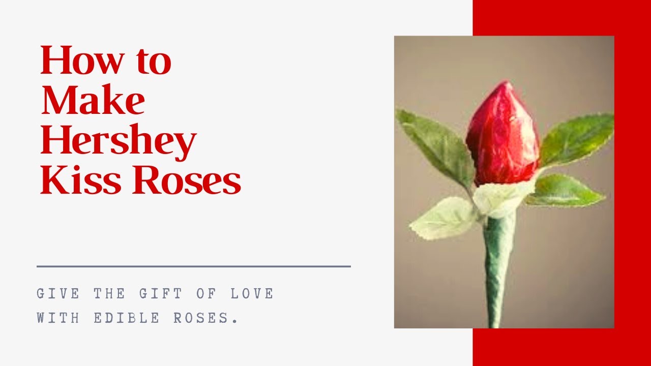 Hershey Kisses Roses Craft DIY Hershey Kisses Roses A Petite Mama