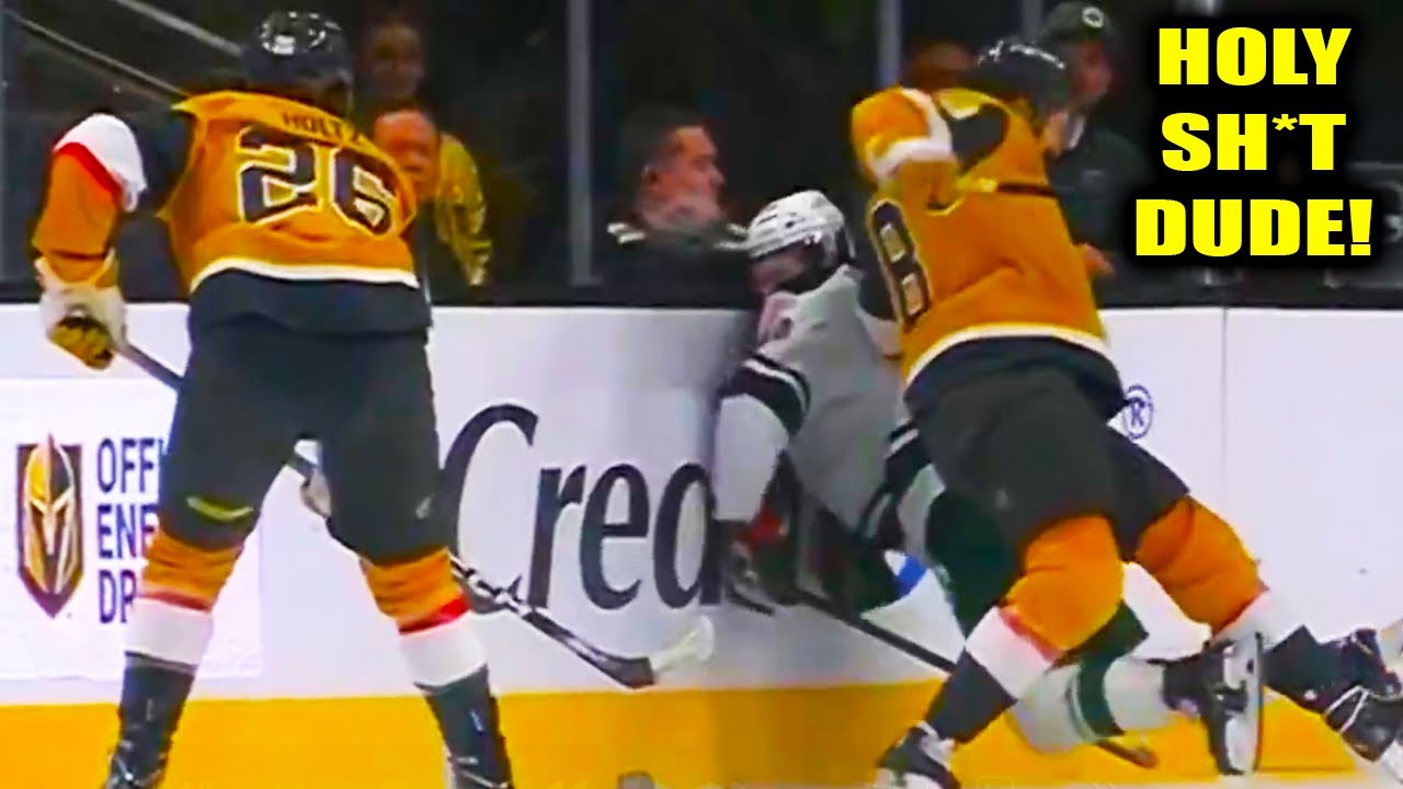 Tomas Hertl HIT on Ryan Hartman Injury Game Misconduct | Golden Knights ...