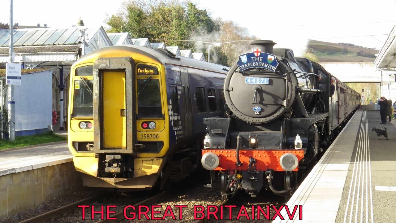 West Coast Railways The Great Britain XVI (1Z38) Dingwall Station 17/04 ...