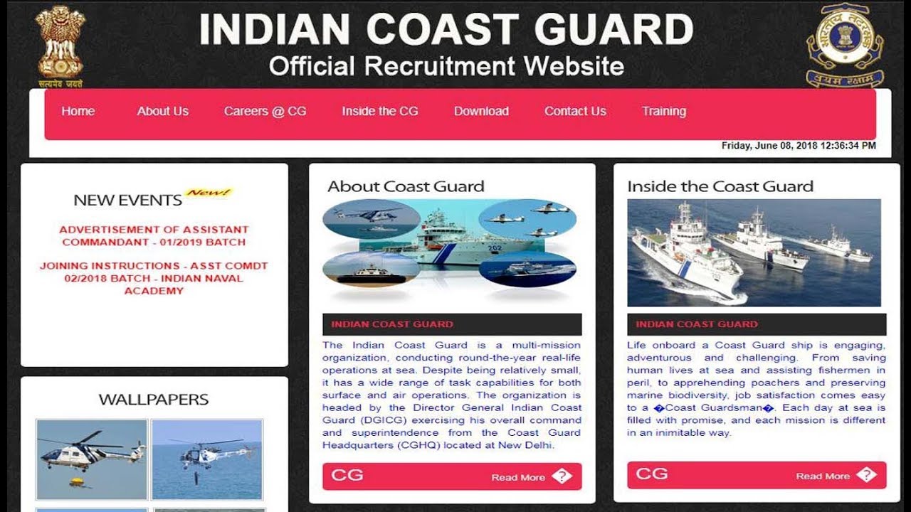 Indian Coast Guard Assistant Commandant Admit Card 2018, How to ...