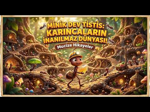 Minik Dev Tıstıs: Karıncaların İnanılmaz Dünyası! 🐜 | Mucize Hikayeler