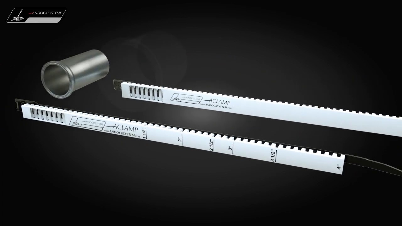 ACLAMP - Single use, Tri-Clamp Fastener - YouTube