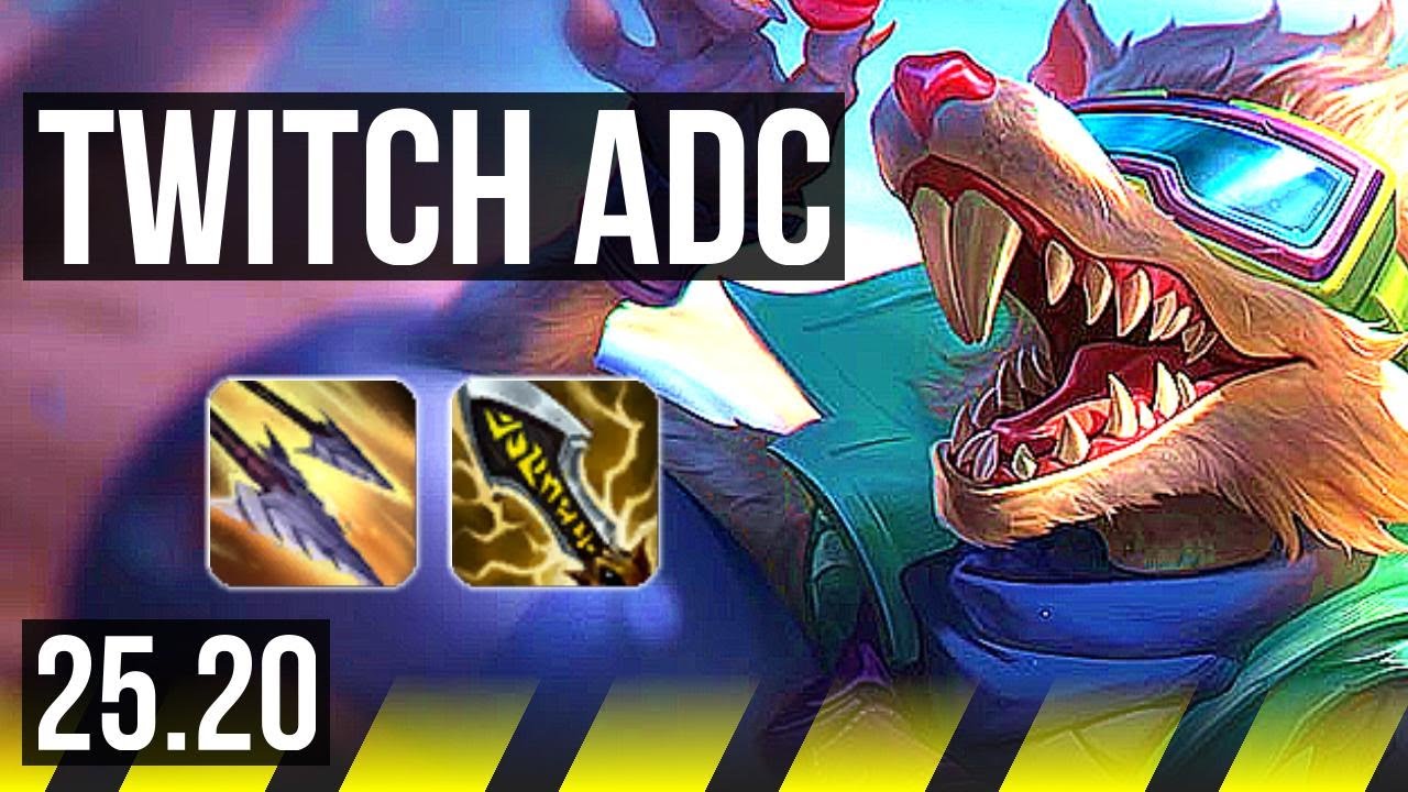 TWITCH & Rell vs JINX & Poppy (ADC) | 10/2/5, 800+ games | EUW ...