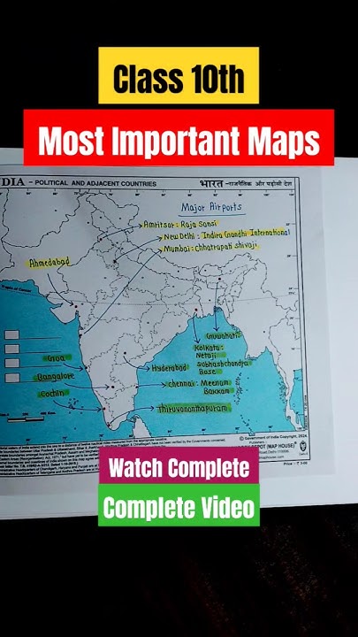 #shorts|Most Important Maps Social Science Class 10th|Board Examination|CBSE Board Exam|#class10 ...