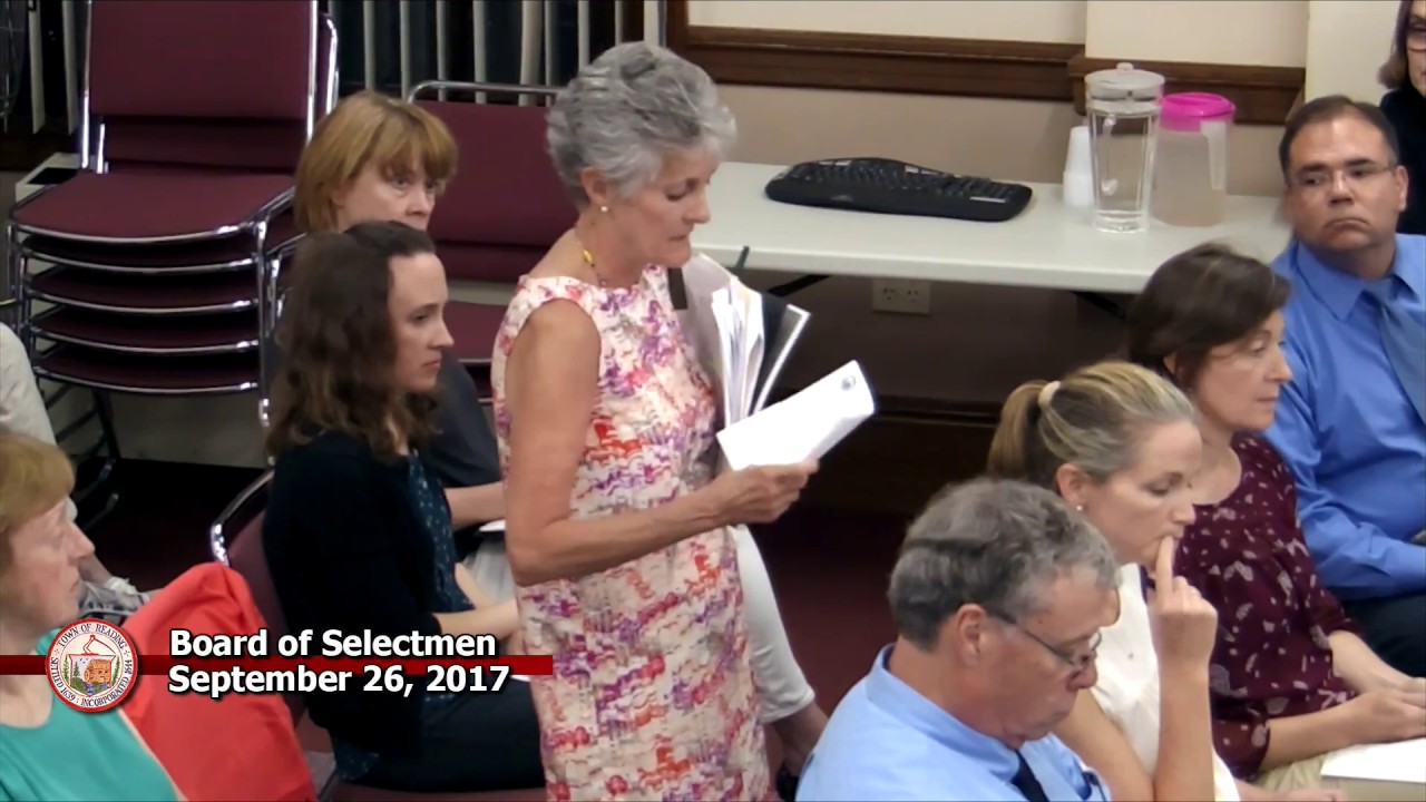 Board of Selectmen 9/26/17 - YouTube